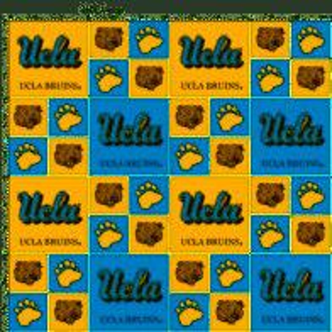 UCLA Bruins 100% Cotton Officially Licensed - Etsy