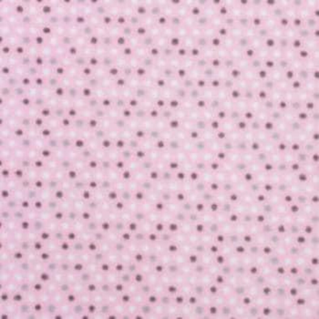Shannon Fabrics Dottie Dot Cuddle Pink Minky Fabric by the Yard - Etsy