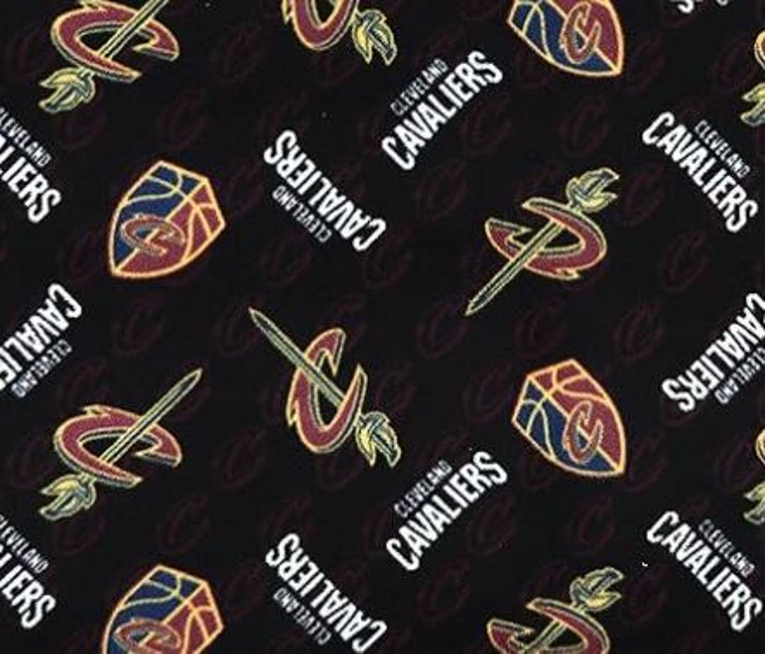 Cleveland Cavaliers Cavs NBA Licensed FLEECE Fabric. Officially ...