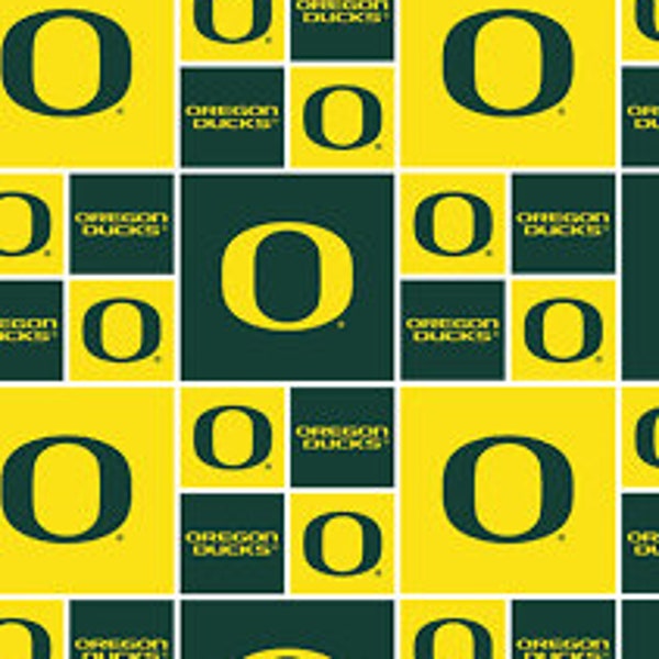 Oregon Ducks Fabric - Etsy