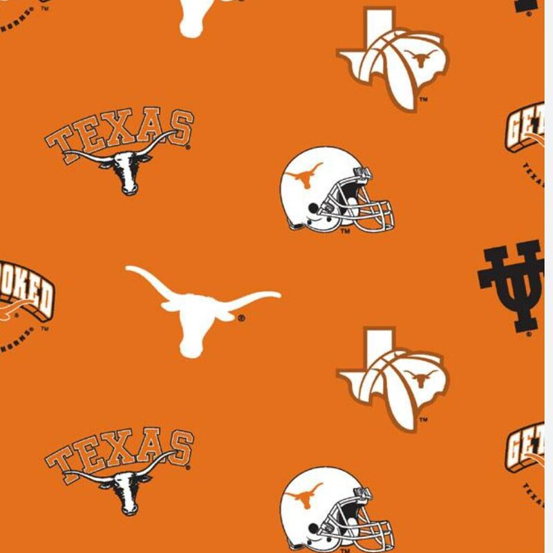 Texas Print Fabric - Etsy