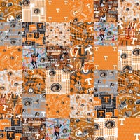 Official Licensed University of Tennessee T-shirt Quilt Panel ...