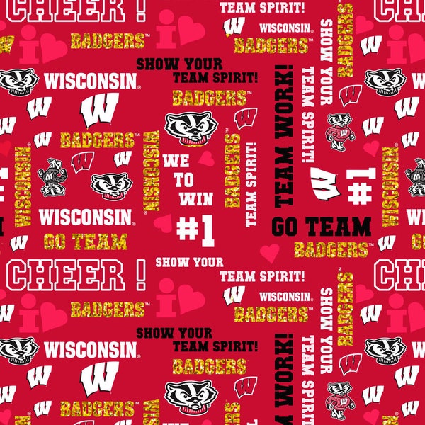 Wisconsin Badger - Etsy