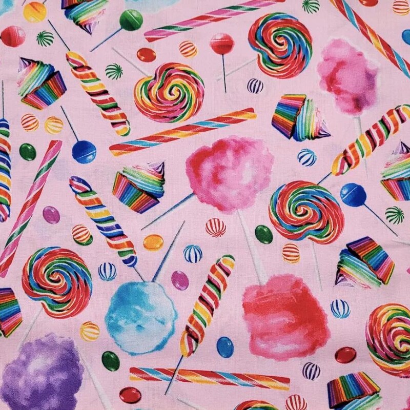 Candy Fabric - Etsy
