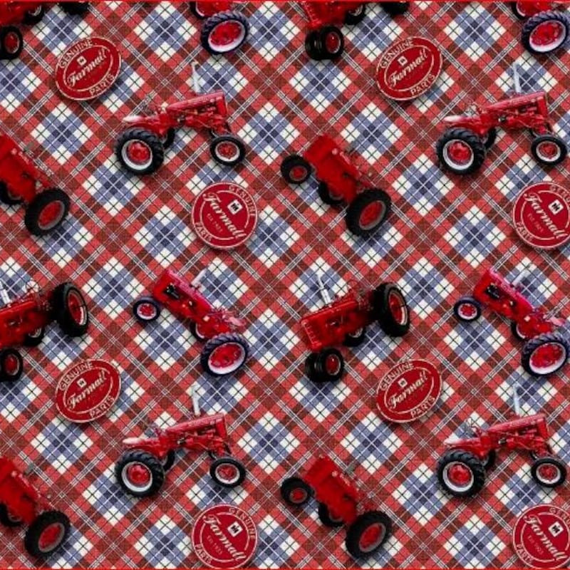 Tractor Fabric - Etsy