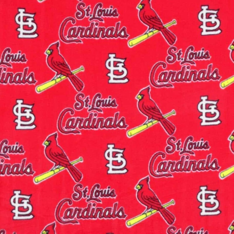 St. Louis Cardinal Fleece - Etsy