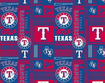LA Dodgers Baseball Fabric 100% Cotton Pink Breast Cancer Awareness ...