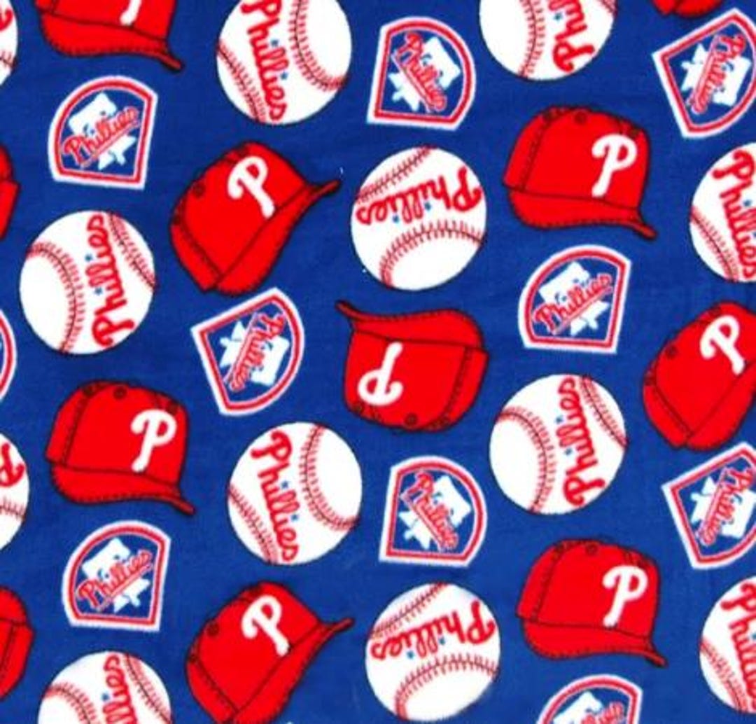 Philadelphia Phillies Licensed FLEECE Fabric. See Description for ...