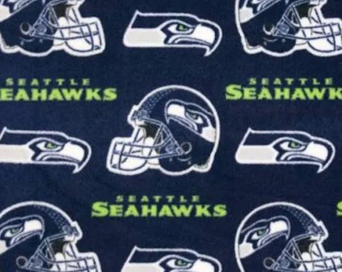 Seattle Seahawks NFL Licensed FLEECE Fabric. Officially Licensed - Etsy