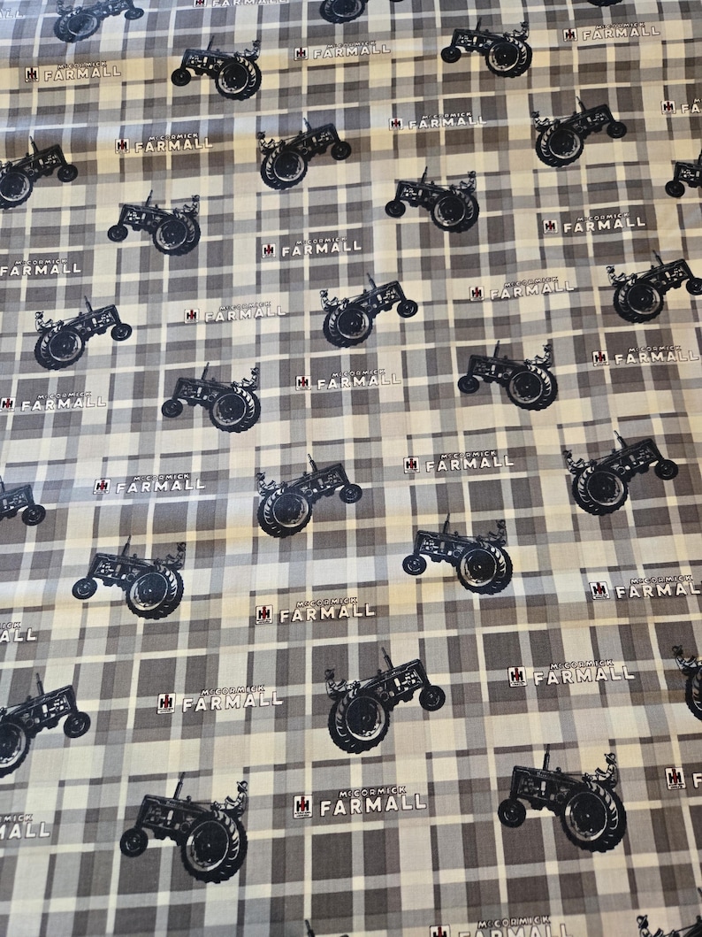 Farmall Cotton Fabric 100% Cotton Officially Licensed - Etsy