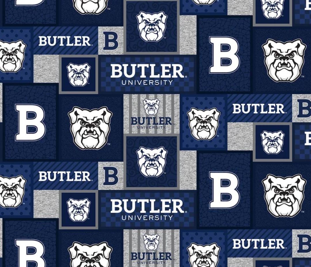 Butler University Bulldogs Licensed FLEECE Fabric. See Description for ...