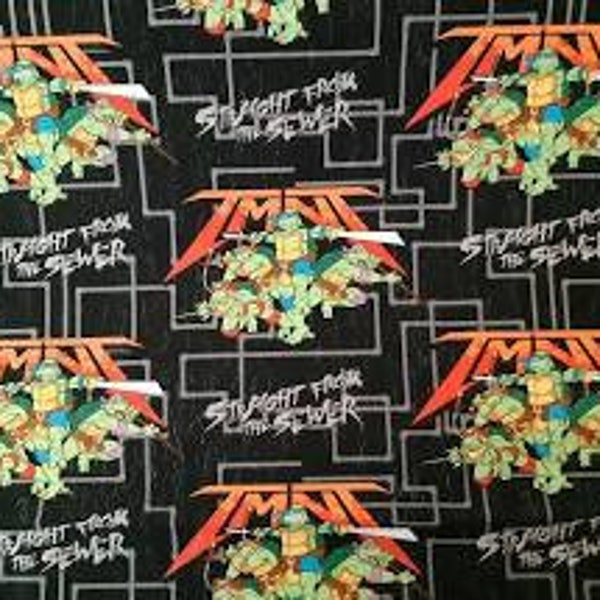 Tmnt Fabric - Etsy