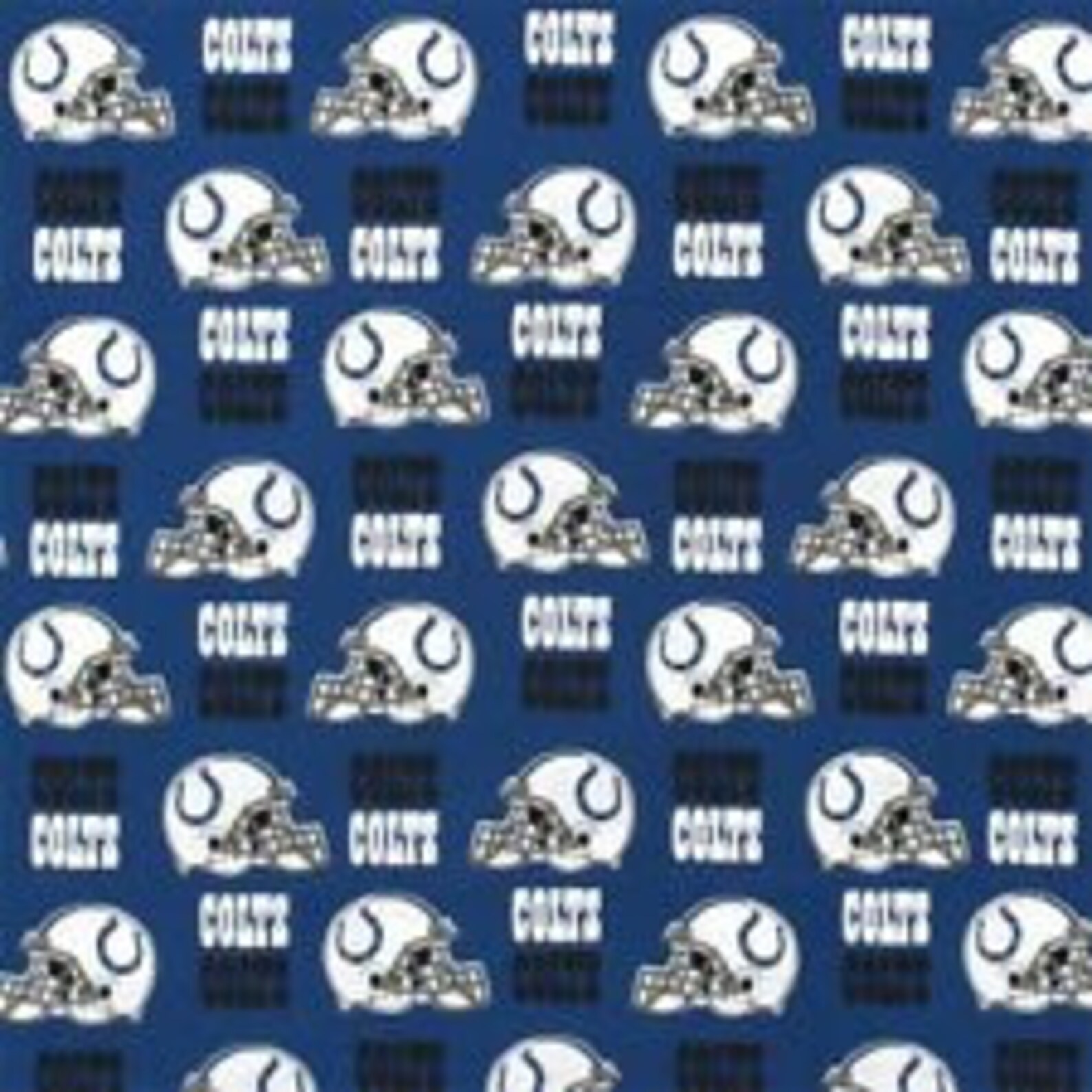 Indianapolis Colts Fabric 100% Cotton Officially Licensed - Etsy