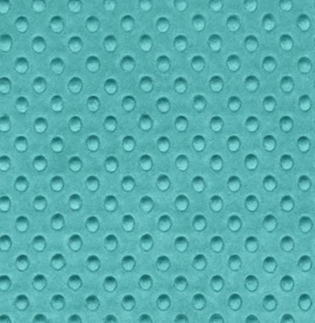 Shannon Fabrics Cuddle Dimple Dot Teal Minky 100% Polyester - Etsy