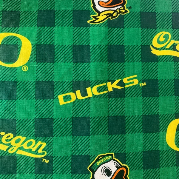 Oregon Ducks Fabric - Etsy
