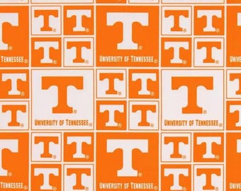 Official Licensed University of Tennessee Cotton Quilting Panel and ...
