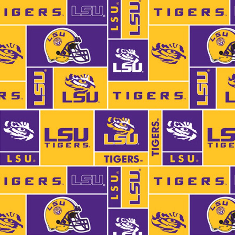 Lsu Fabric - Etsy