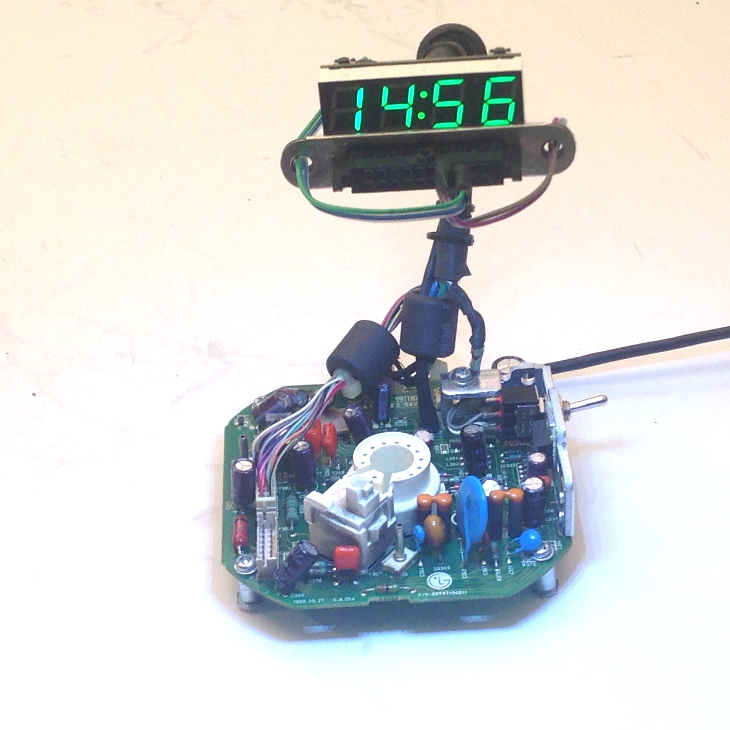 Apple Imac Gooseneck Clock Desk Lamp, Imac G3 Table Clock Lamp ...