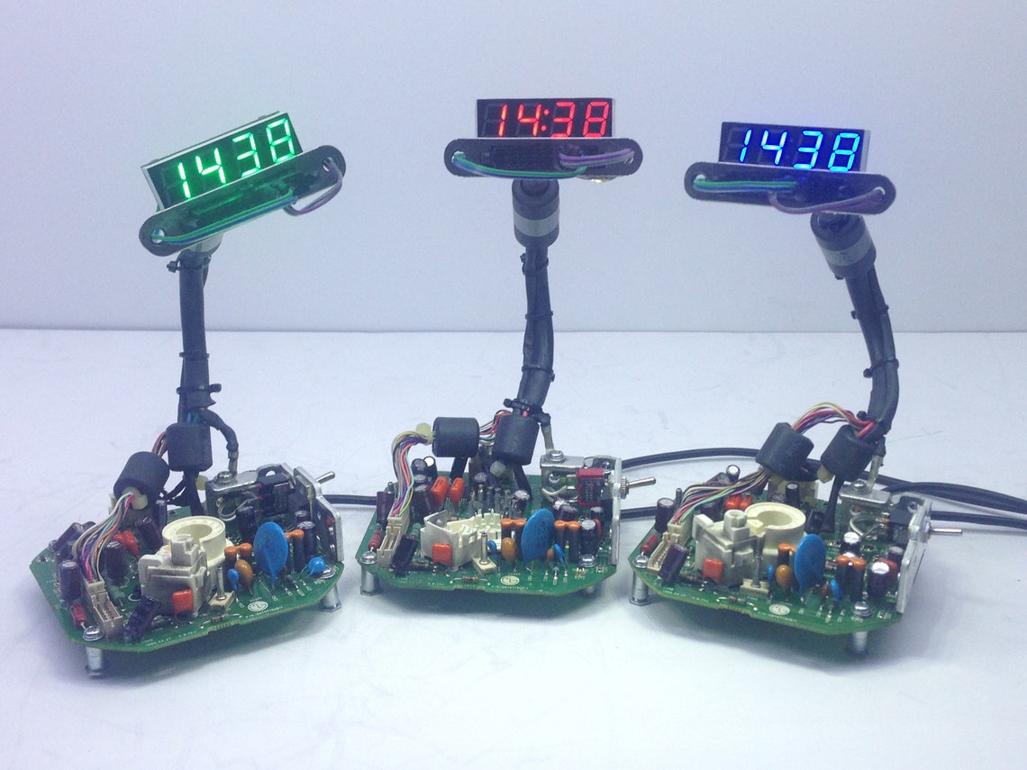 Apple Imac Gooseneck Clock Desk Lamp, Imac G3 Table Clock Lamp ...