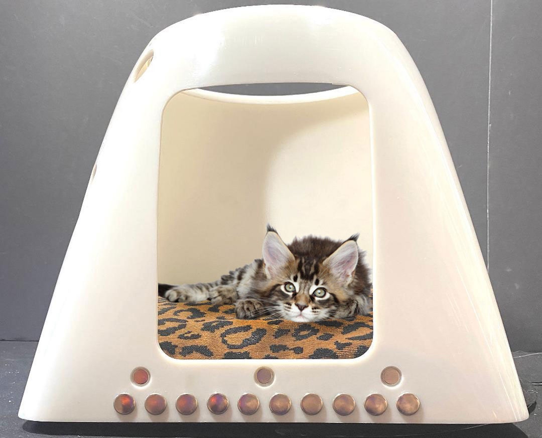 Cat Bed Emac Computer Cat Bed Kitty Lounge Cat Play House - Etsy