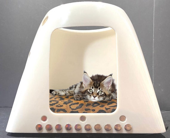 Cat Bed Emac Computer Cat Bed Kitty Lounge Cat Play House - Etsy