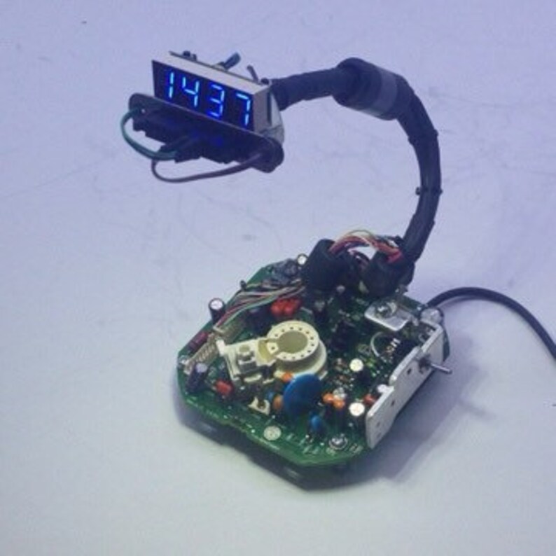 Apple Imac Gooseneck Clock Desk Lamp, Imac G3 Table Clock Lamp ...