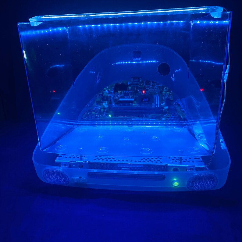 Macquarium Apple Imac Blue Aquarium Fish Tank - Etsy