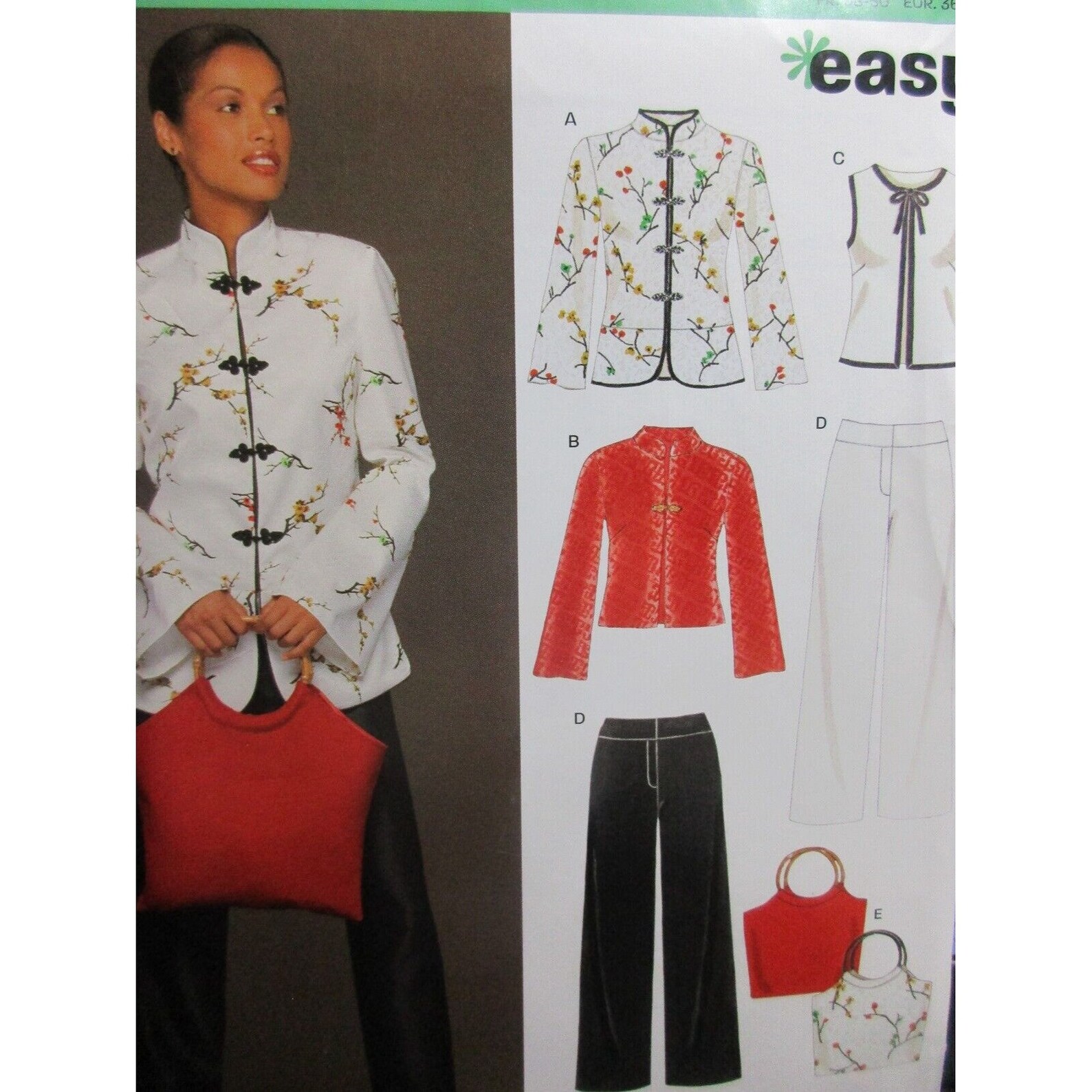 Simplicity New Look Pattern 6435 Sizes 10 22 Easy Misses Clothing & Bag ...