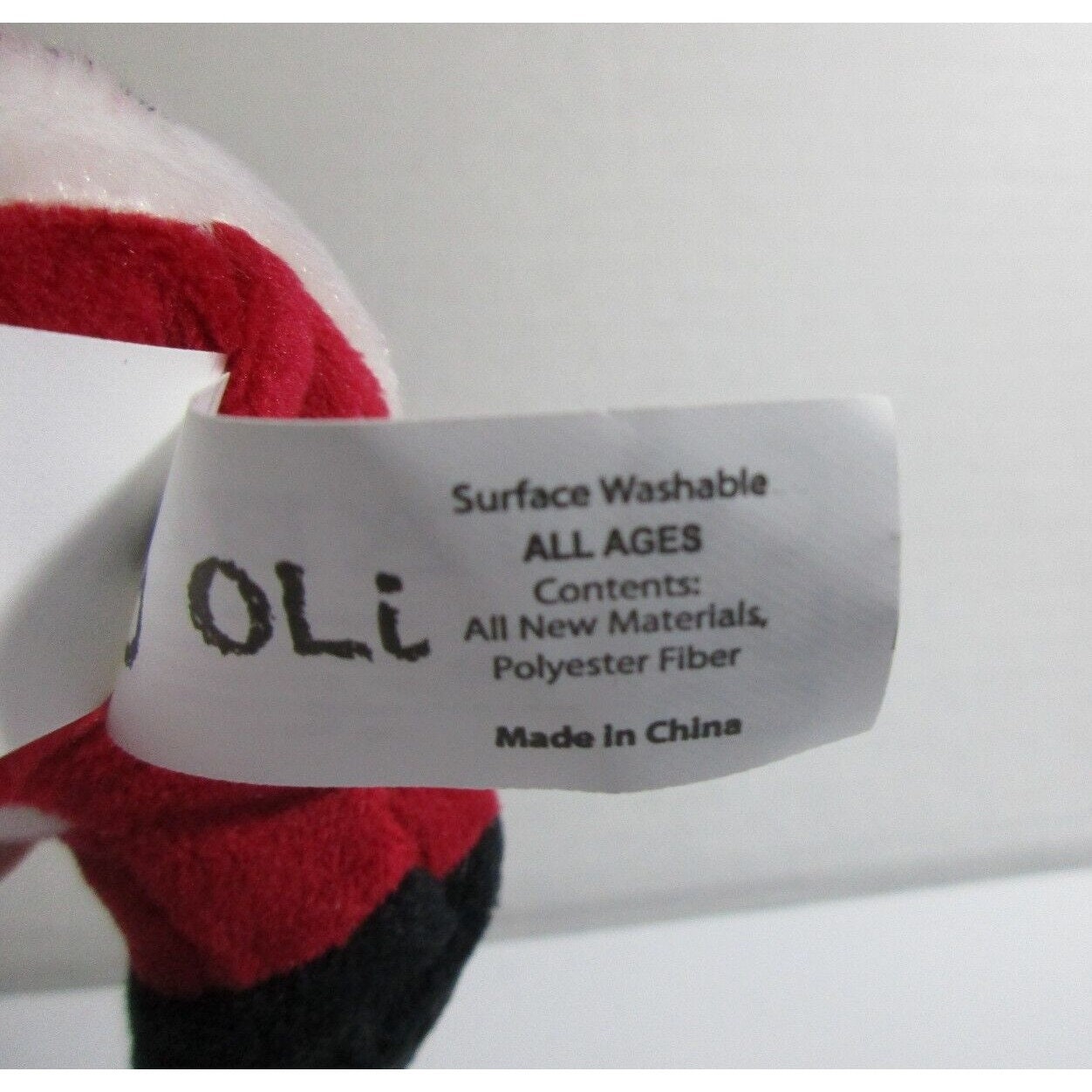 My Oli Bear in Santa Suit Plush 8 Soft Small Animal Christmas Holiday ...