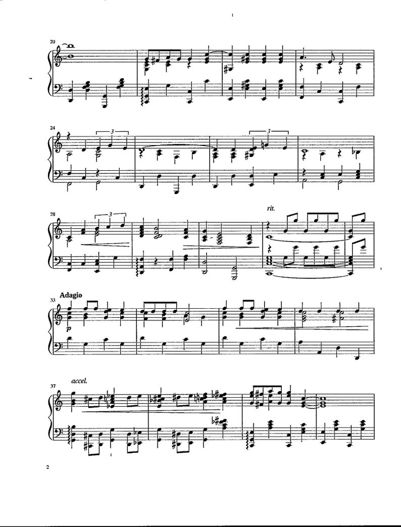 Some Enchanted Evening - Digital Piano Solo From South Pacific - Key of ...