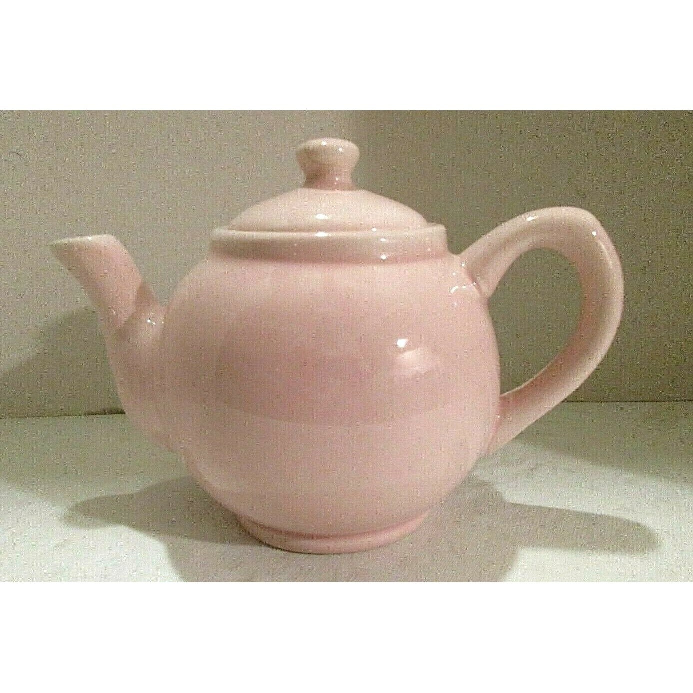Ganz Pink Porcelain Tea Pot 5.5
