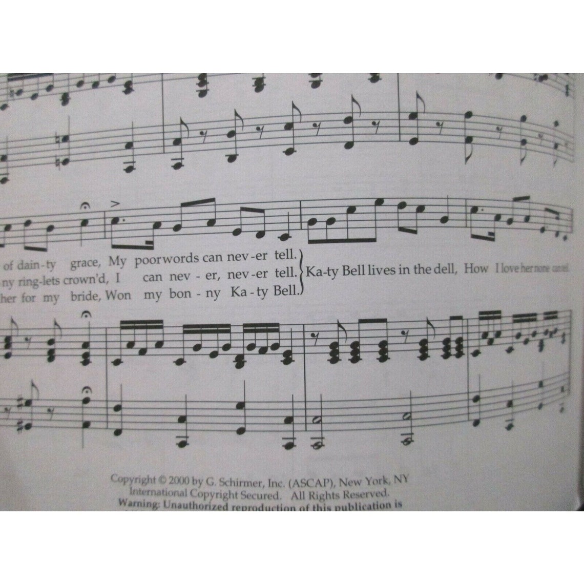Easy Songs for the Beginning Tenor Vocal Song Book 1 Schirmer ...