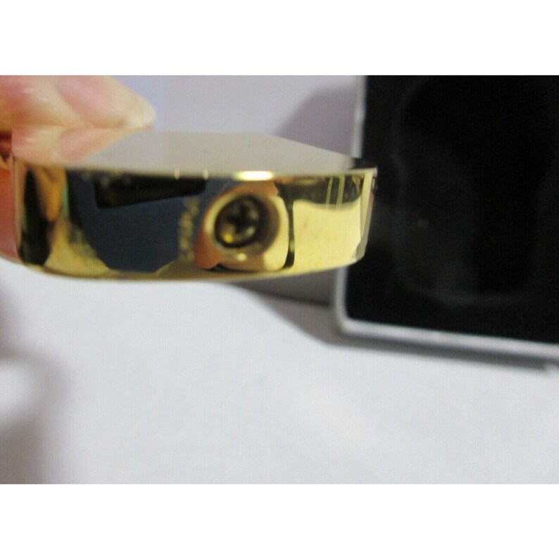 Vintage Barlow Gold Tone Twist Lock Key Holder From Forest View Gardens ...