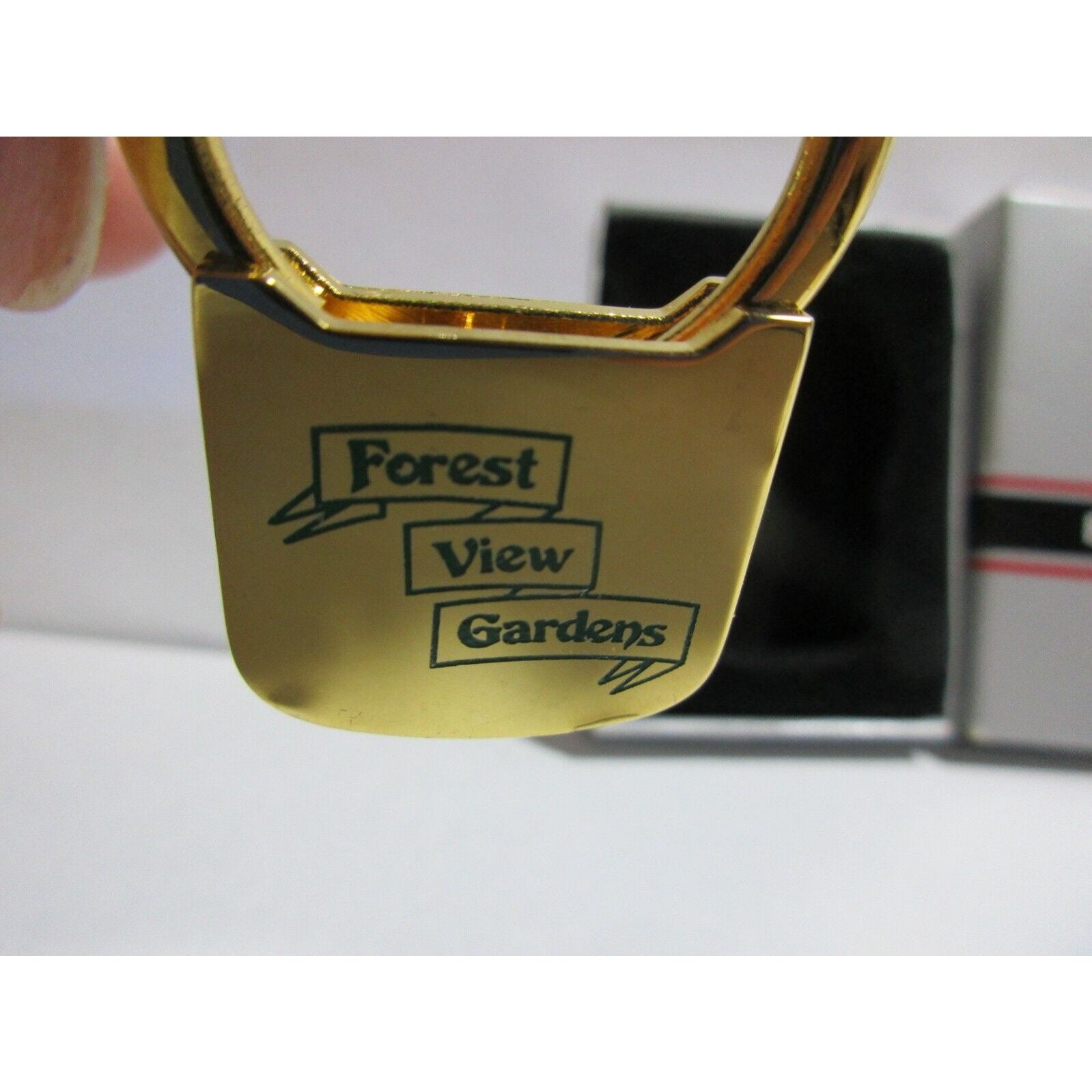 Vintage Barlow Gold Tone Twist Lock Key Holder From Forest View Gardens ...