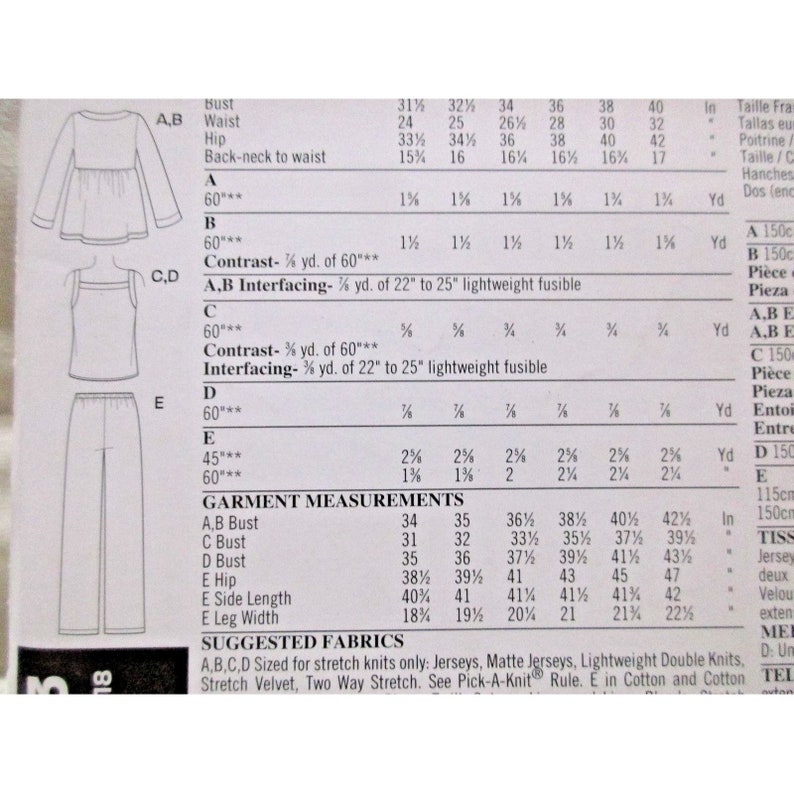 Simplicity Sewing Pattern 6763 Sizes 8-18 Easy New Look Misses Top ...