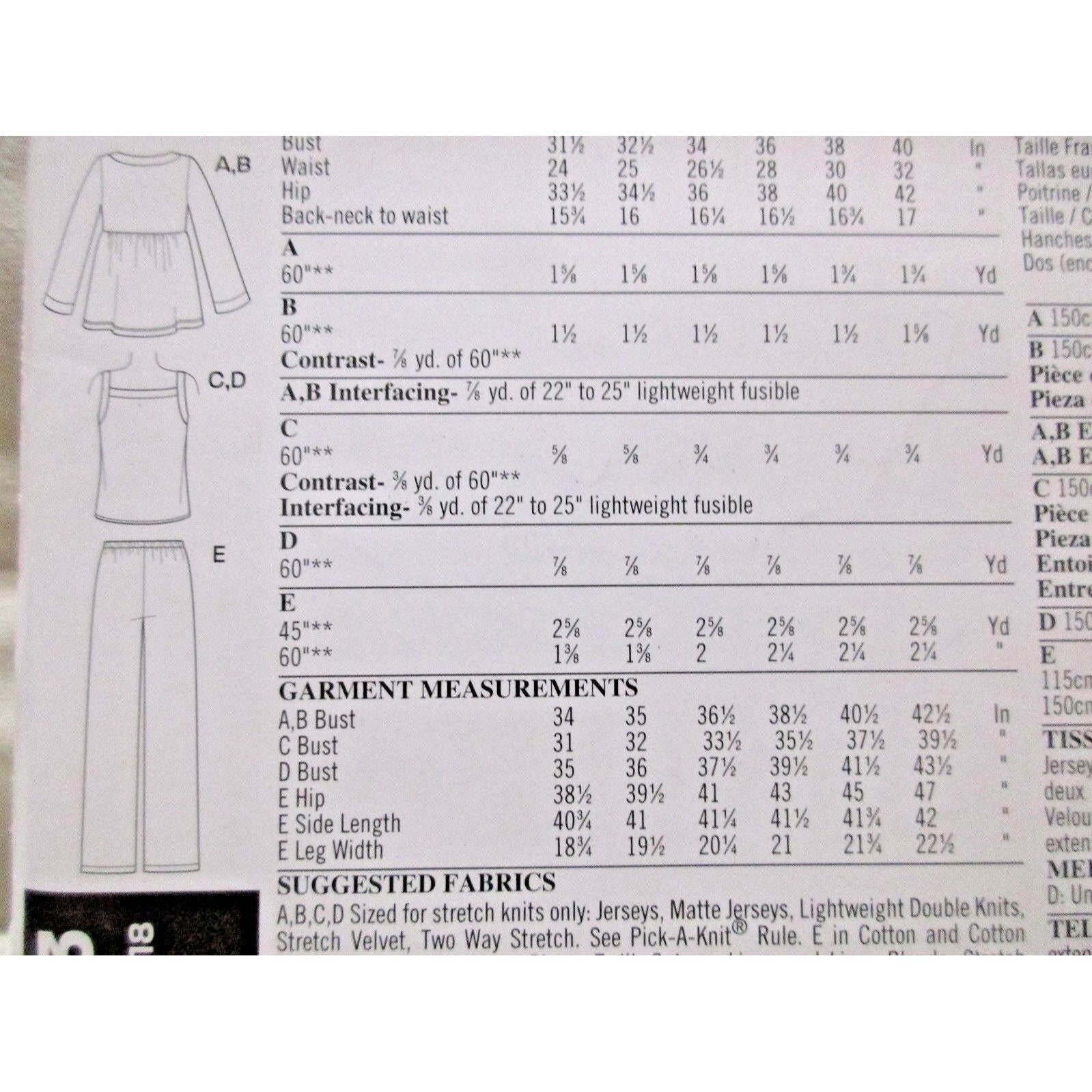 Simplicity Sewing Pattern 6763 Sizes 8-18 Easy New Look Misses Top ...