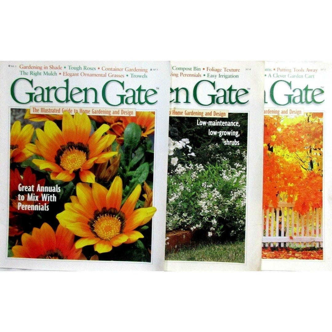 Lot of 3 Garden Gate Magazines Dated 1995 (see Photos) - Etsy
