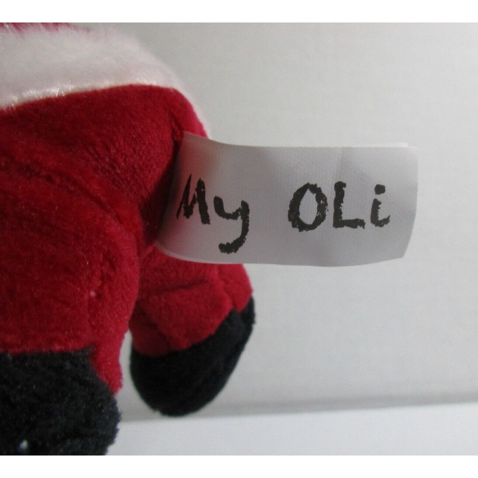 My Oli Bear in Santa Suit Plush 8" Soft Small Animal Christmas Holiday ...