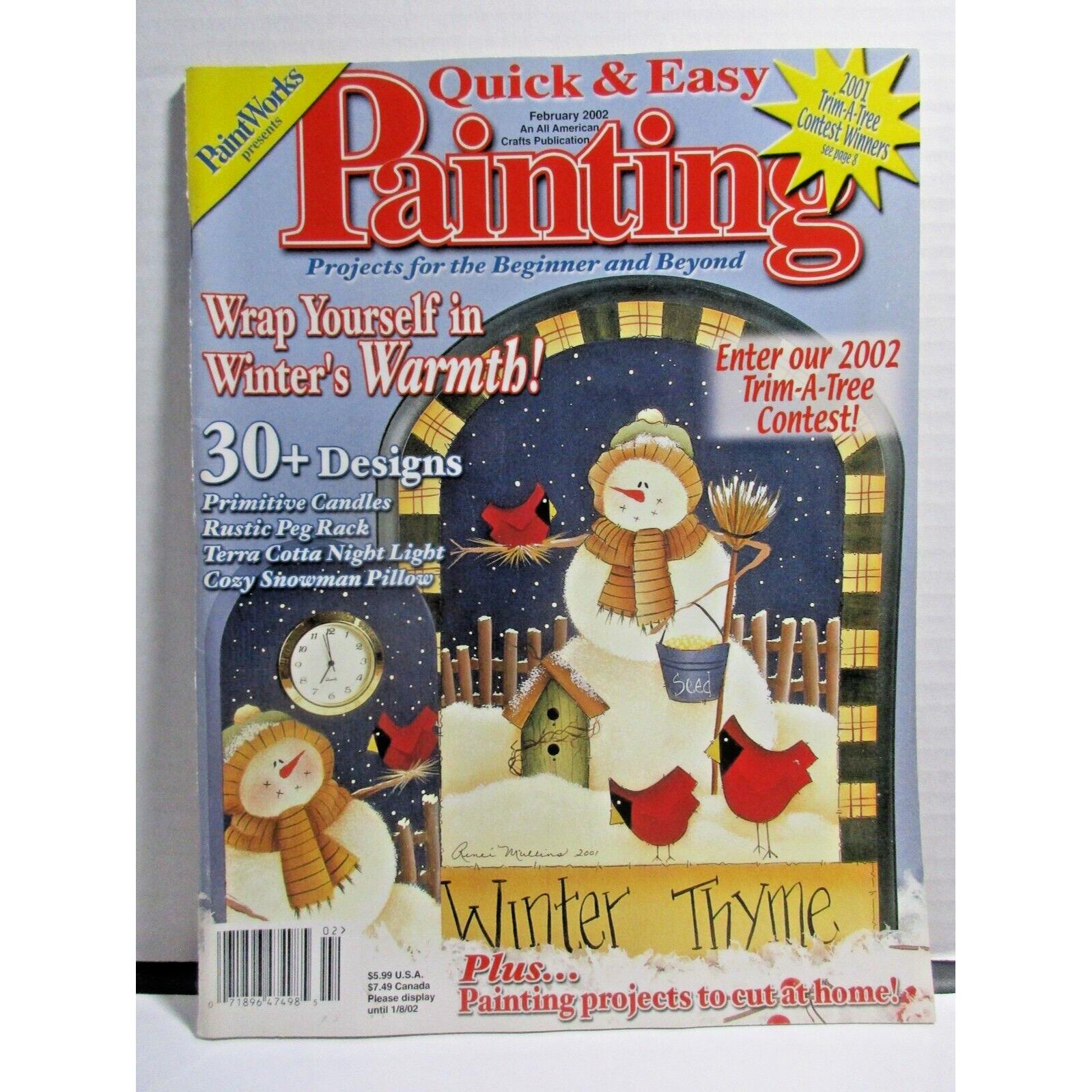 Quick and Easy Painting by Paintworks Magazine February 2002 Winter ...