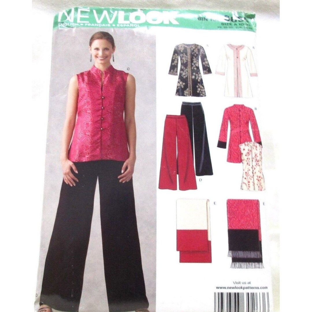 Simplicity New Look Pattern 6655 Sizes 10-22 Easy Misses Jacket Pants ...
