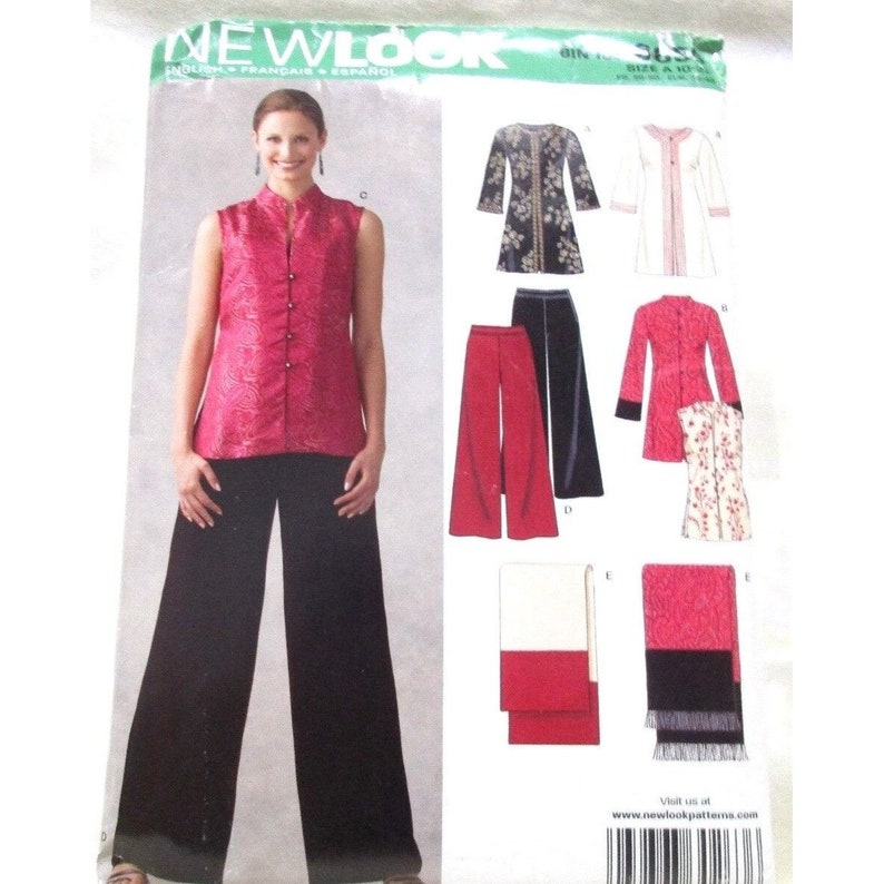 Simplicity New Look Pattern 6655 Sizes 10-22 Easy Misses Jacket Pants ...