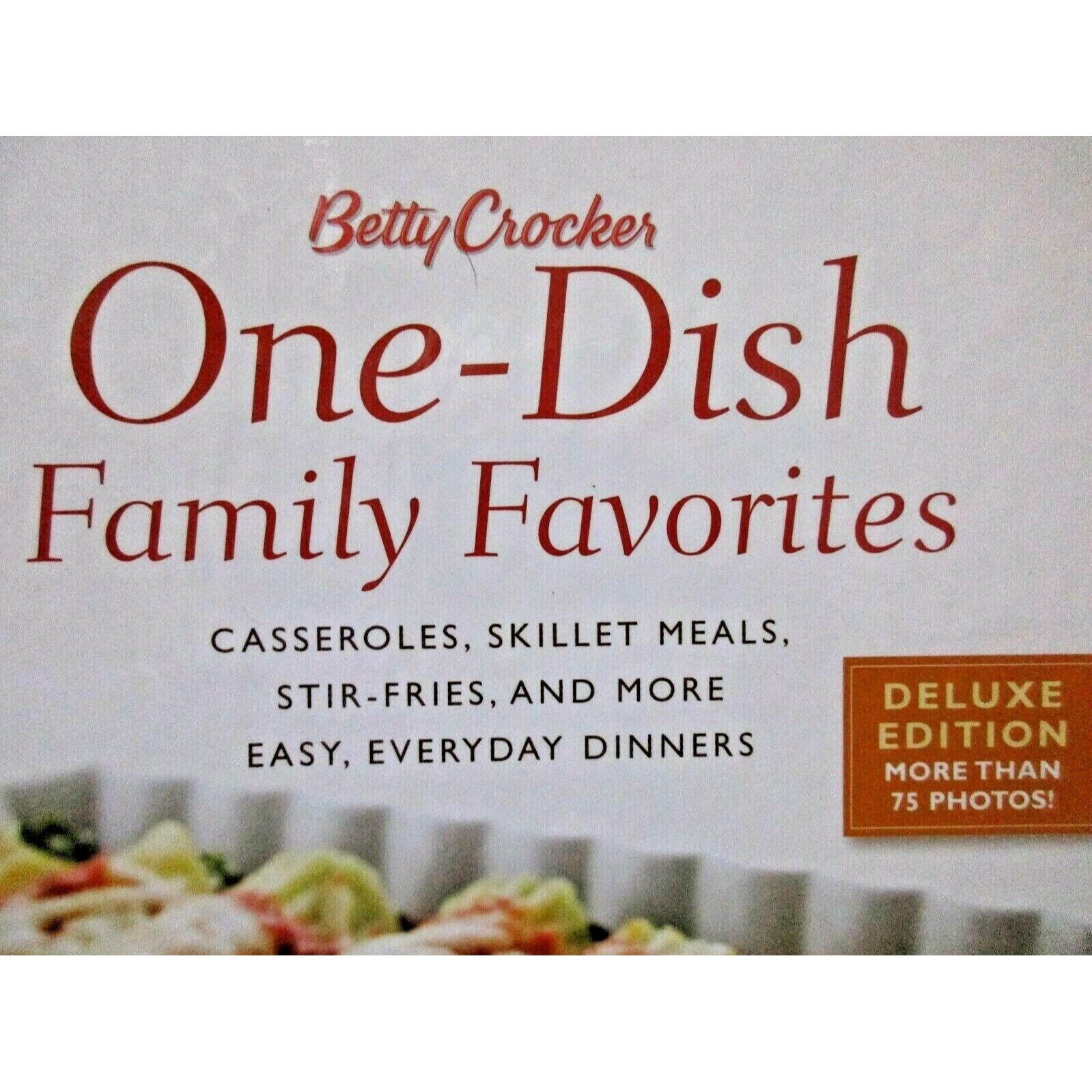 Cookbook: Betty Crocker One Dish Family Favorites Deluxe - Etsy