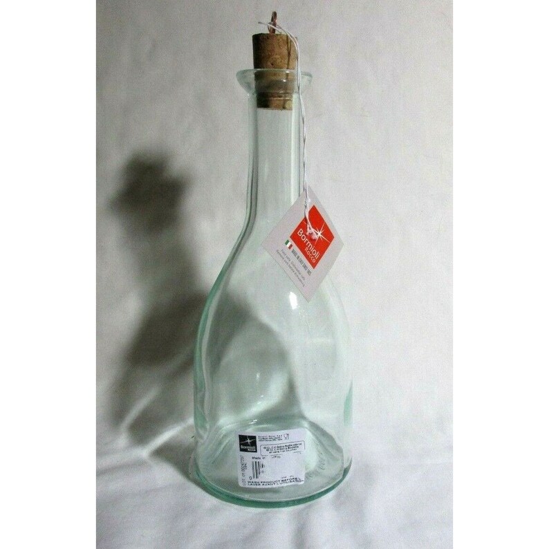 Bormioli Rocco Clear Glass Decanter Bottle Cork Ring Wedding - Etsy