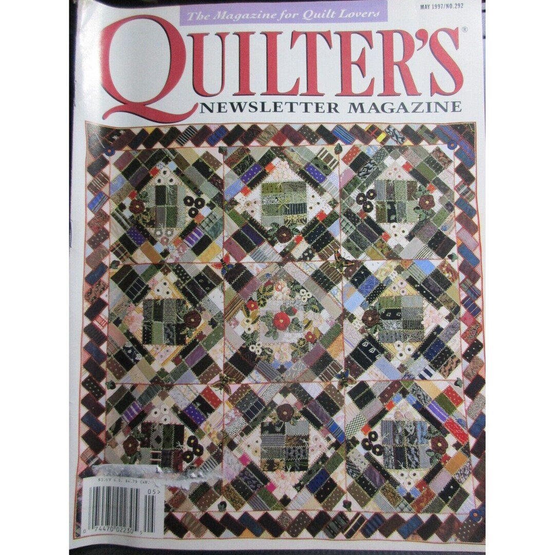 Quilter's Newsletter Magazine: the Magazine of Quilt Lovers May 1997 ...