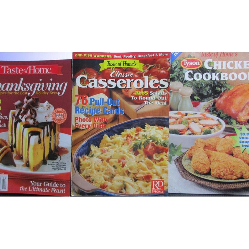 Lot of 13 Recipe Booklets + 12 Cards Pillsbury Betty Crocker Taste of ...