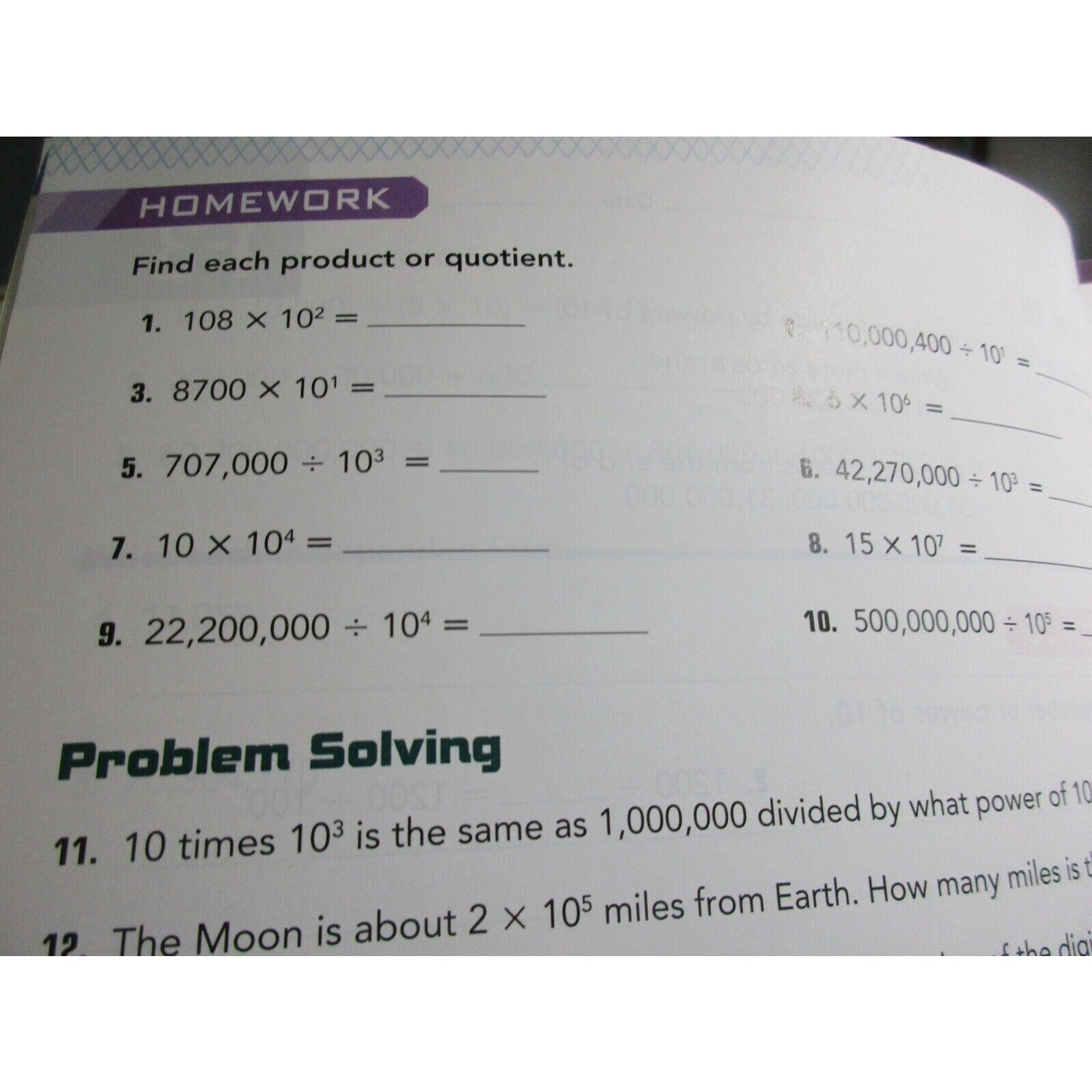 Sadlier Math Workbook Grade 5 Sadlier School William H Etsy Sadlier Math Workbook Grade 5 Sadlier School William H Etsy