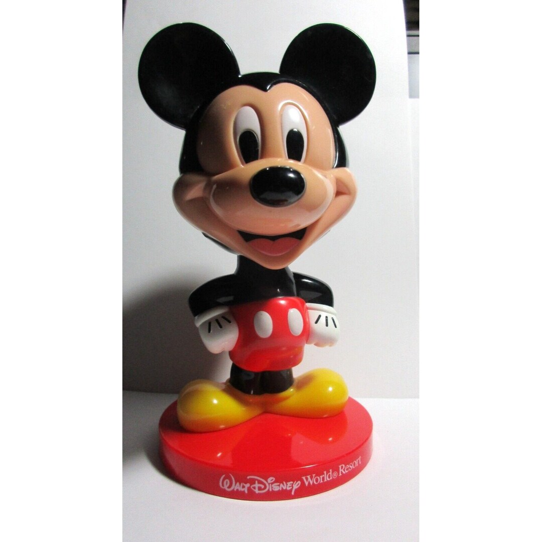 Disney MICKEY MOUSE Bobblehead 8"t X 4"w Disney for Kellogg Co. - Etsy