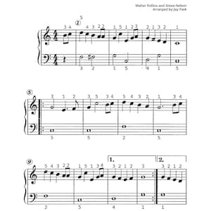Frosty the Snowman - Beginners Piano Solo - Digital Sheet Music Key of ...
