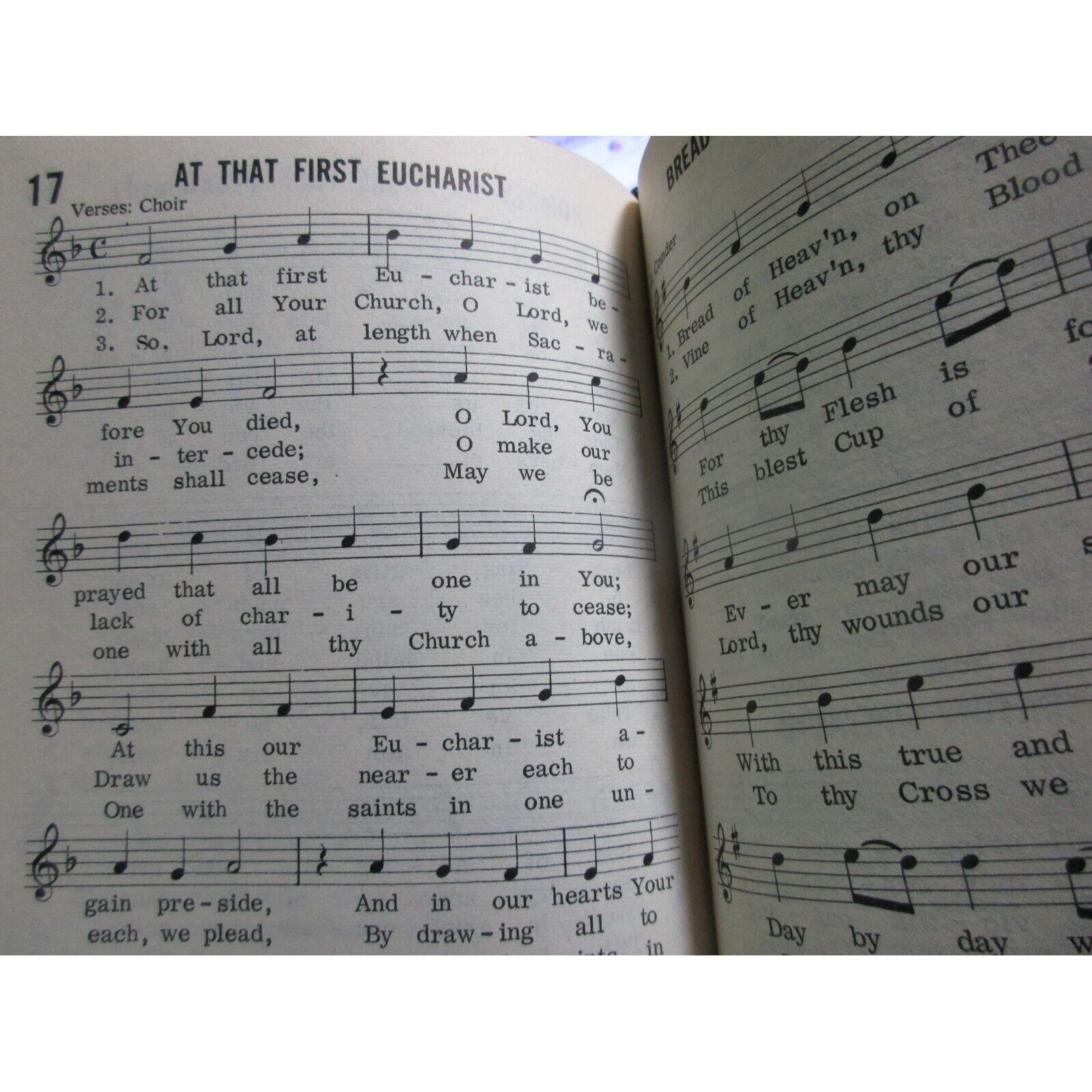 Parish Mass Book and Hymnal A St. Joseph Edition 1965 Catholic Book ...