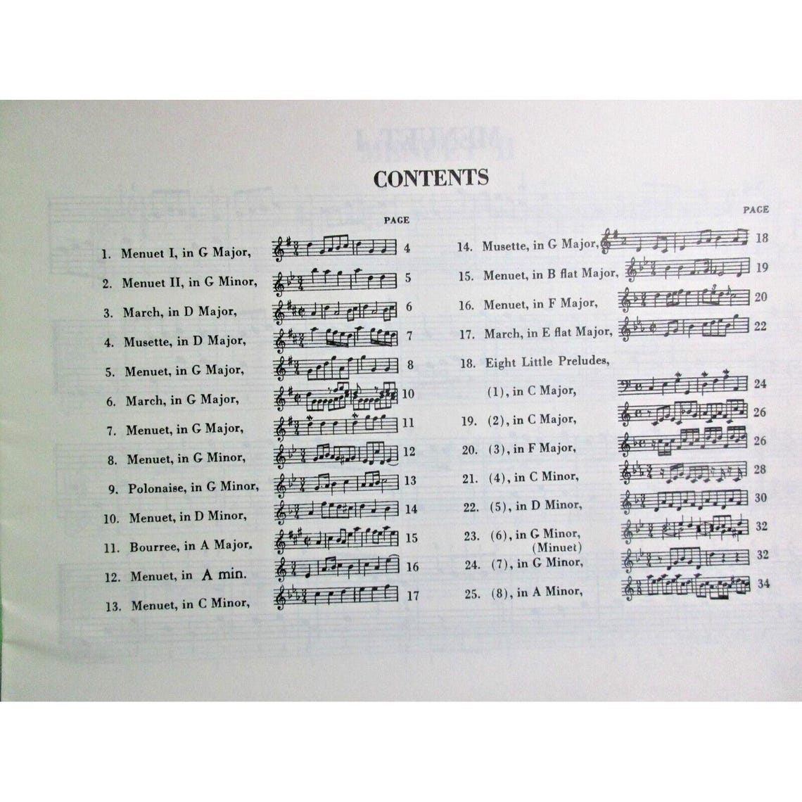 Piano - the First Bach Book - Fingerings by Alexander Lipsky -edwin ...